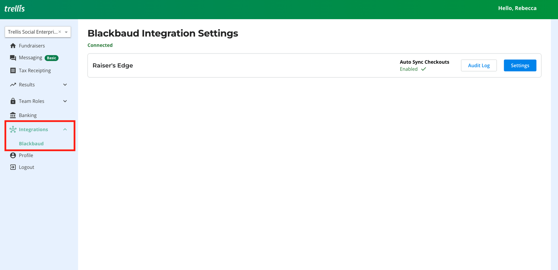 How to Set up Raiser’s Edge General Integration Settings