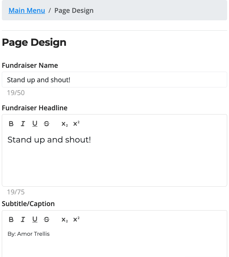 Learn about the Sidebar Settings