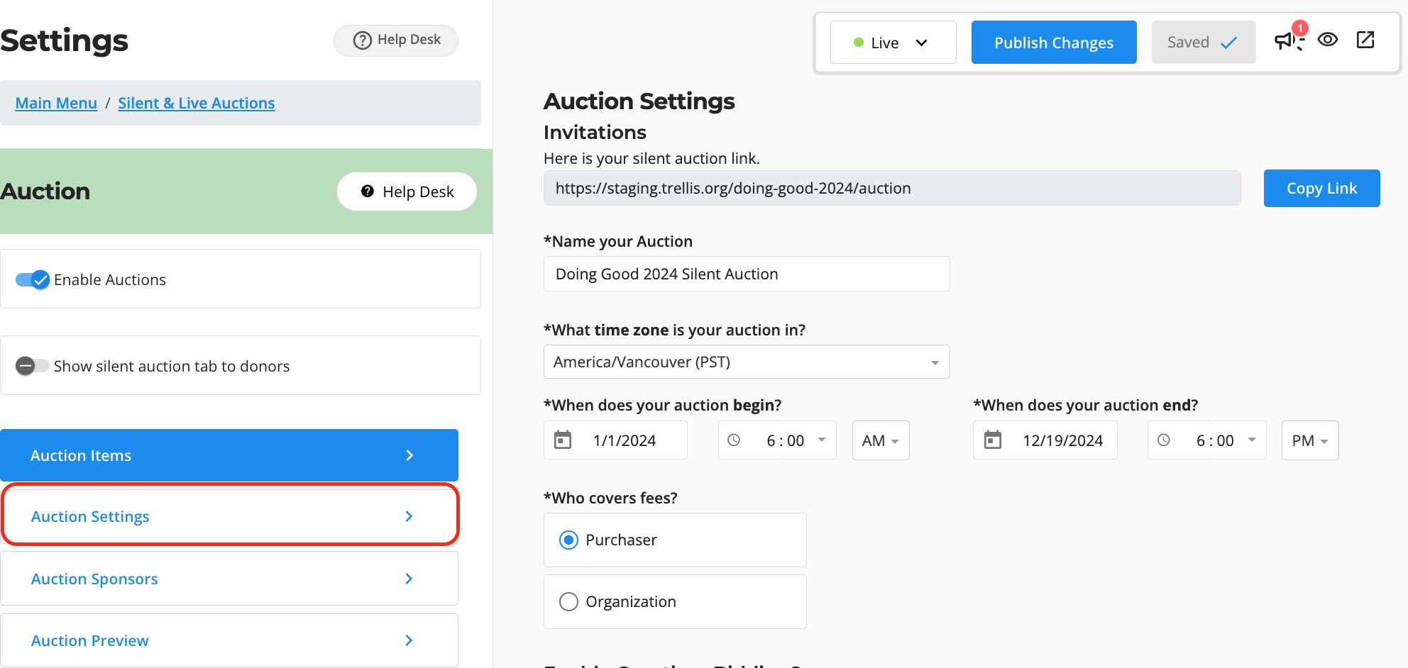 How to Set Up Your Silent Auction