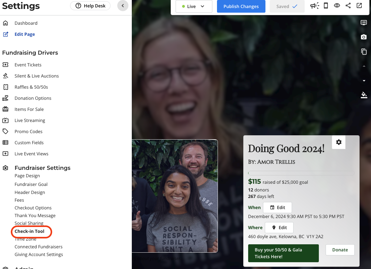 Getting Started with Check-In Tool