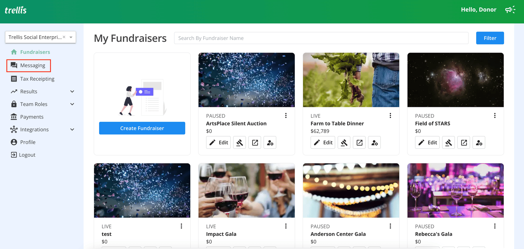 Overview of the Templated Campaigns in Trellis Messaging