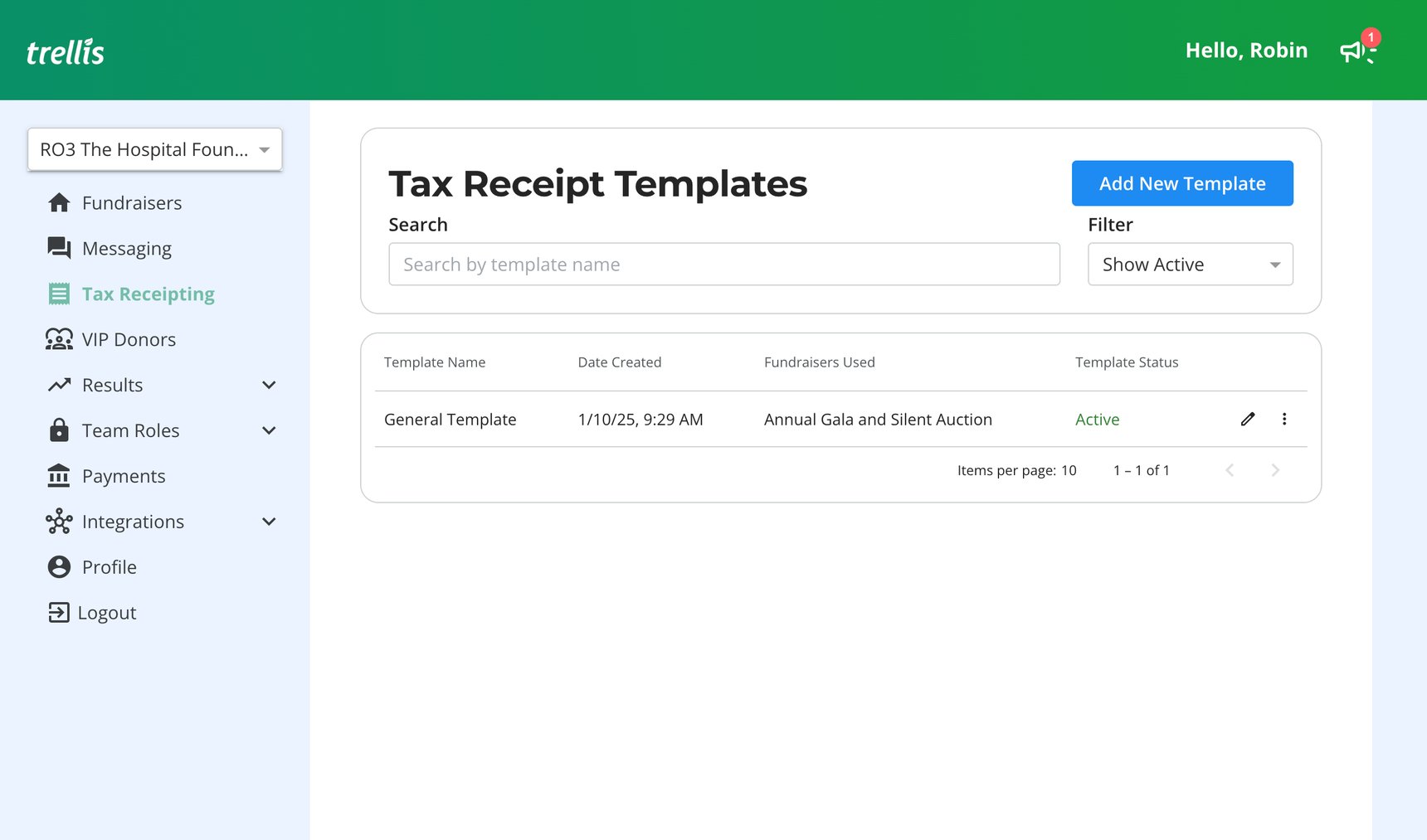 Overview of the Trellis Dashboard