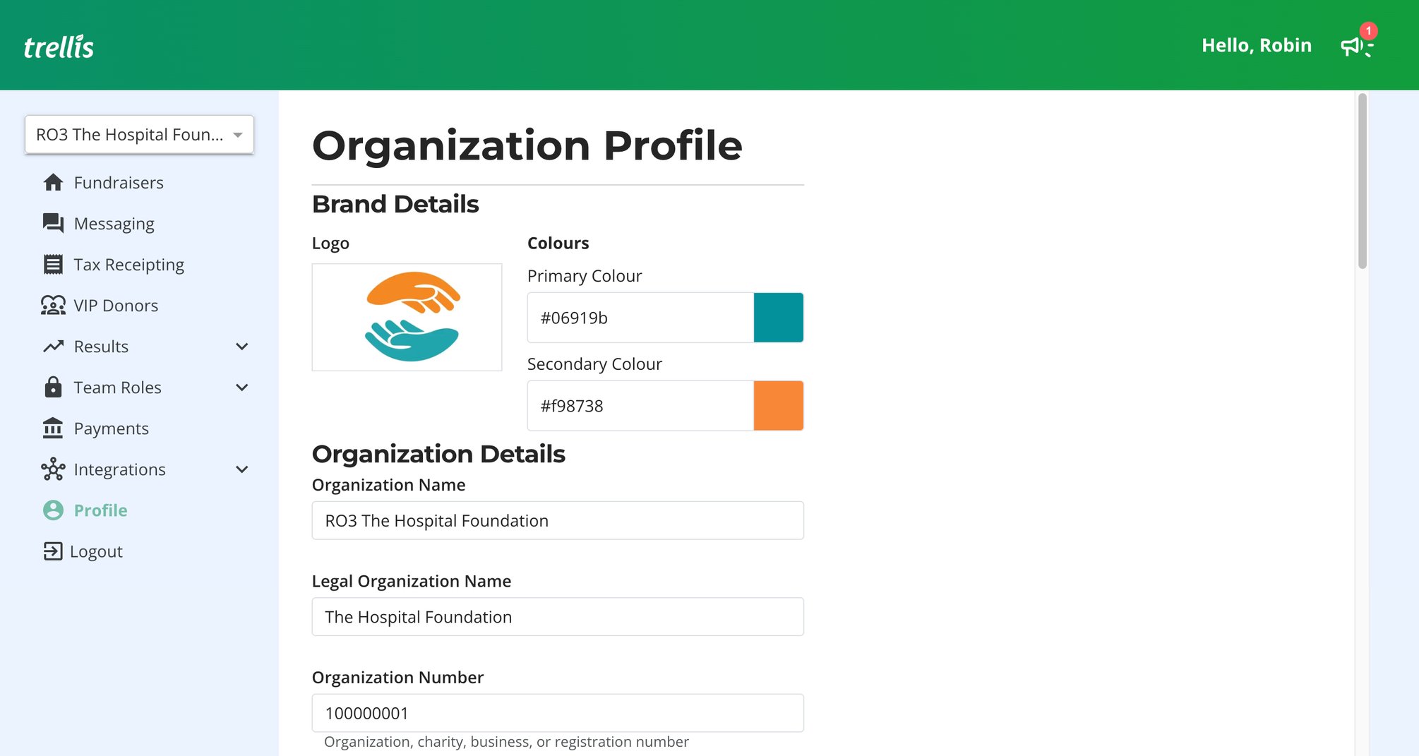 Overview of the Trellis Dashboard