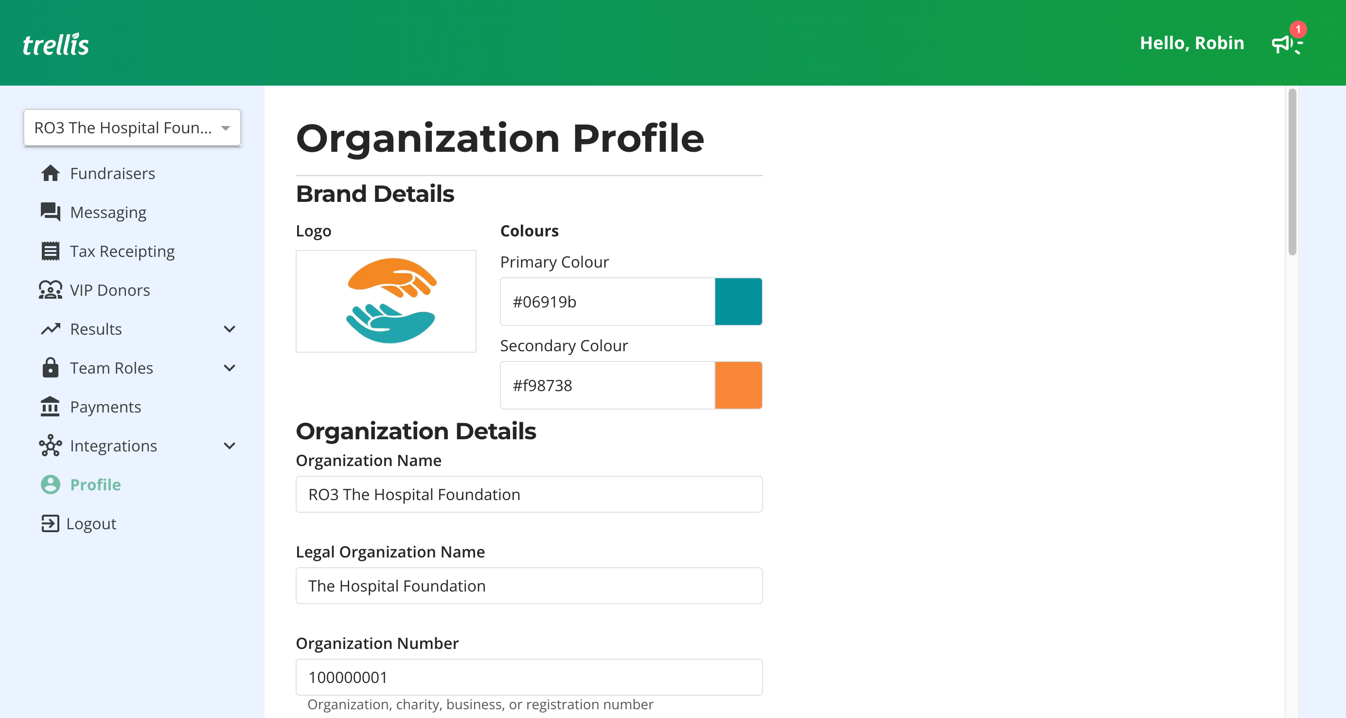 Overview of the Trellis Dashboard