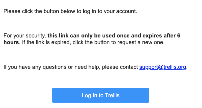 How to Log In to Your Trellis Dashboard